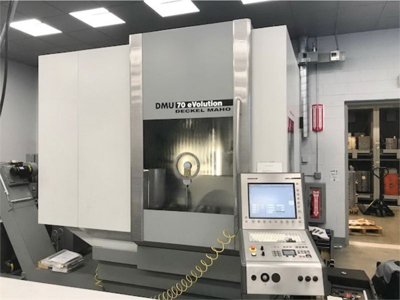 CNC Auction - DECKEL MAHO - DMU 70 eVolution