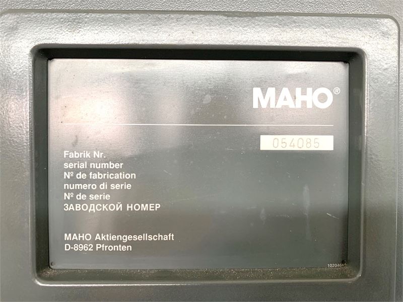 CNC Auction - MAHO - MH 500 M